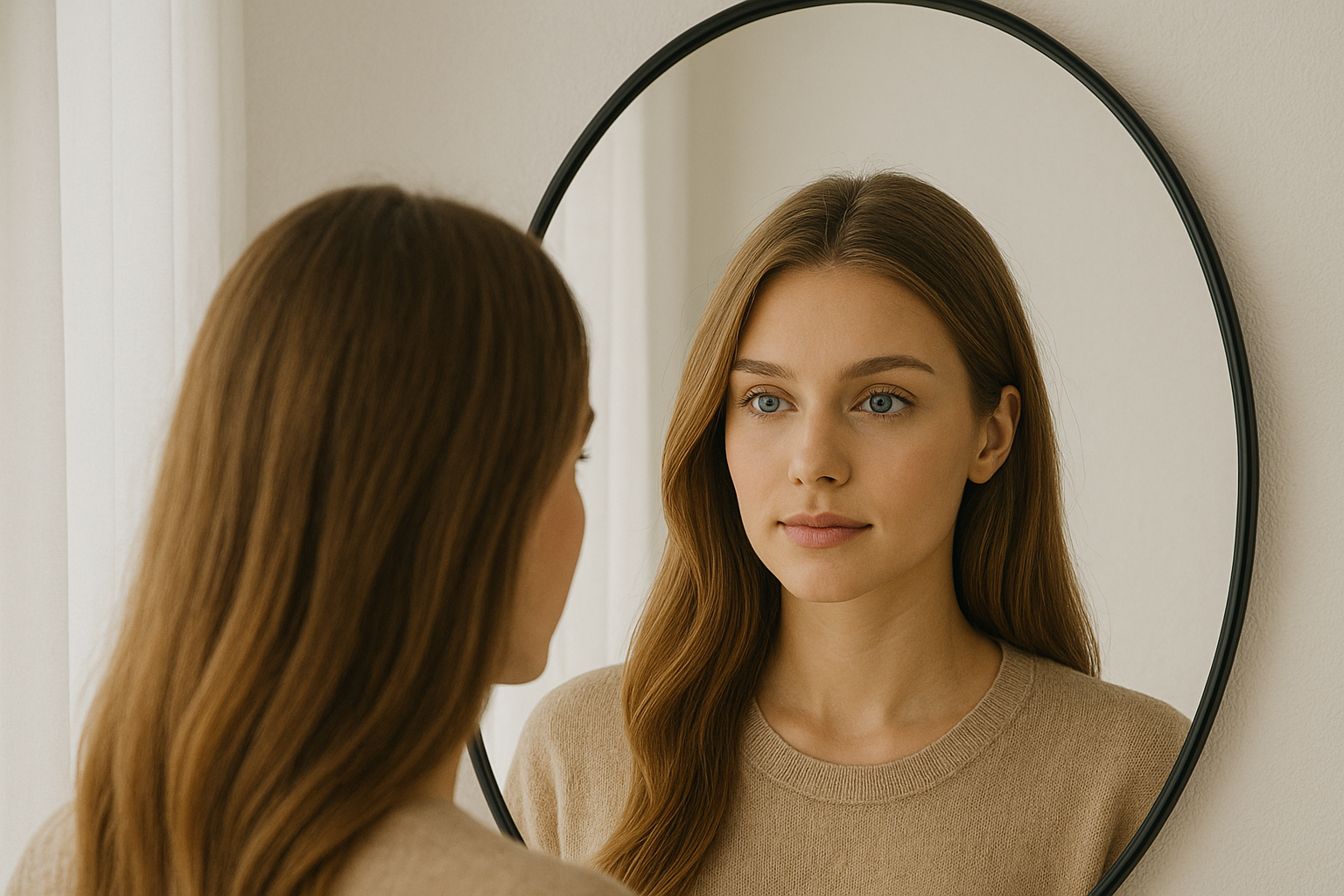 How Mirror Exposure Improves Self-Esteem – Tuscan Mirrors
